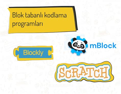 6 Sınıf Scratch mBlock ile Tanışıyorum Bilişim Teknolojileri ve