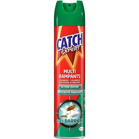 Stock Bureau CATCH Aérosol 300 ml Insecticide Multi rampants