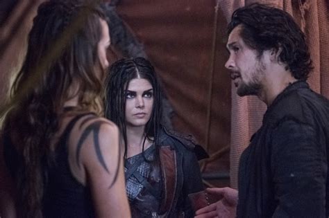 All Hail The Red Queen The Star Marie Avgeropoulos On Octavia S Bloody New Role