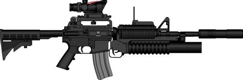 M4a1 Trijicon Acog Sopmod By Psycosid09 On Deviantart