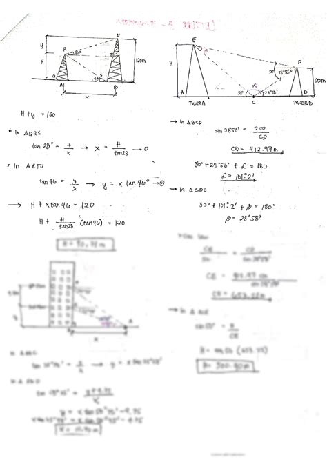SOLUTION Trigonometry Solved Sample Problems Studypool