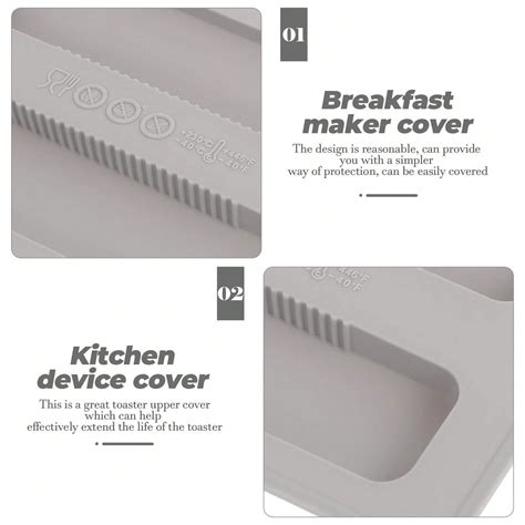 Silicone Bread Toaster Cover Bread Toaster Dirt Cover Toaster Top