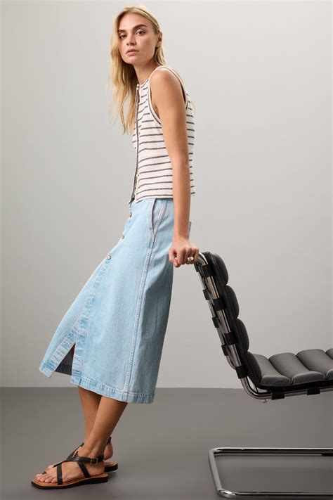 Wrap Midi Skirt By Madewell Rent The Runway