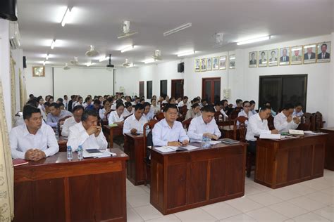 ວັນທີ່ 06 ພຶດສະພາ 2025 ທີຫ້ອງປະຊຸມພະແນກສາທາລະນະສຸກແຂວງໄດ້ເປີດກອງປະຊຸມຄົບຄະນະພັກຮາກຖານ ຄັ້ງທີ 1