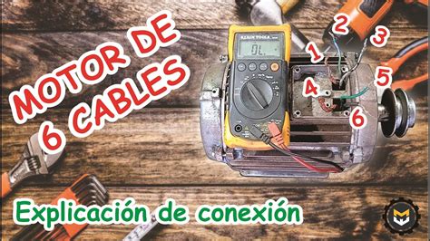 Cómo conectar un motor de 6 cables Monofásico con capacitores y