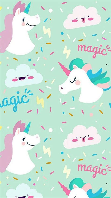 Rainbow Unicorn Phone Wallpapers Wallpaper Cave