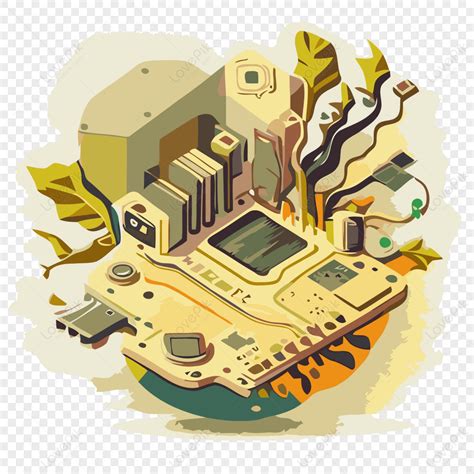 정보 기술 벡터만화클립 아트상표 Png 일러스트 무료 다운로드 Lovepik