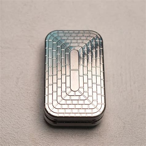 Tuning Fork Magnetic Haptic Slider Edc Fidget Slider Push Game Fidget Fpj Toys