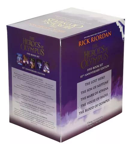 The Heroes Of Olympus Paperback Boxed Set 10th Anniversary Envío gratis
