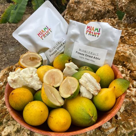 New Freeze Dried Abiu 🌼 Miami Fruit
