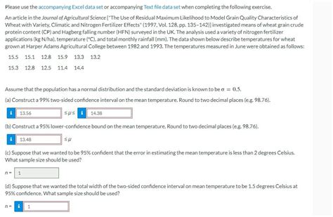 Solved Please Use The Accompanying Excel Data Set Or Chegg Com