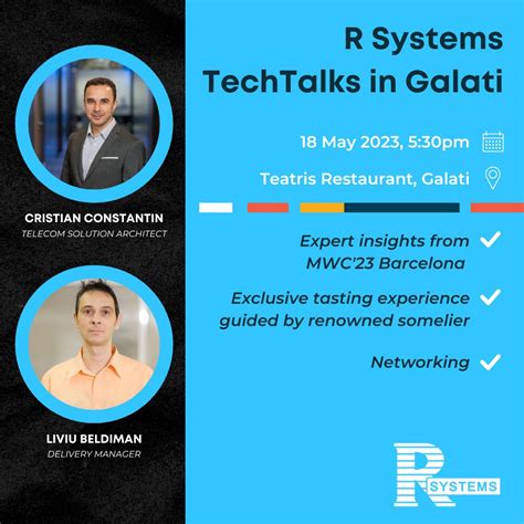 R Systems On Linkedin R Systems Techtalks Galati 2023 R Systems