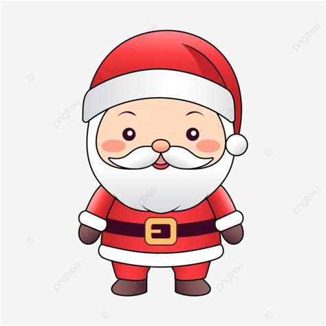 Cute Santa Vector Santa Cristmas Cute Santa Clause Png And Vector