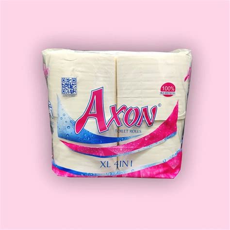 Axon Xl 2 Ply 4 In 1 Plain Toilet Rolls 50 Meter 10x10 Cm At ₹ 184