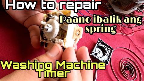 Washing Machine Timer Repair Youtube