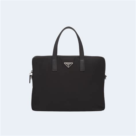 프라다 리나일론 사피아노 가죽 브리프케이스 ＞ Prada Giks 직스