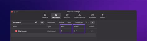 Command Aliases And Hotkeys
