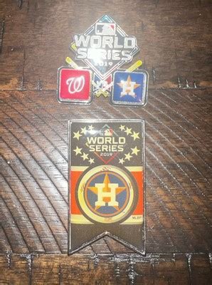 2019 Houston Astros Washington Nationals World Series Mlb Lapel Pins Ebay