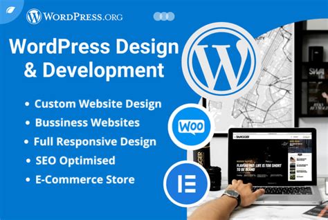 build professional wordpress website design and ecommerce website by wp