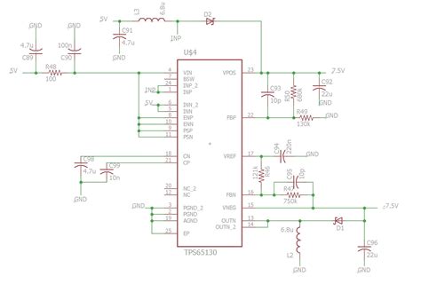 TPS Problems With The Output Voltages Both Positive And Negative Power Management