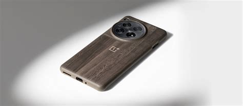 OnePlus 12 Walnut Texture Bumper Case