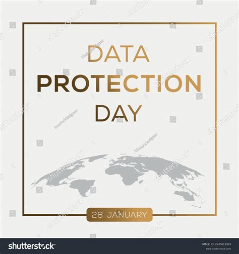 Data Protection Day Held On 28 Stock Vector Royalty Free 2245612919