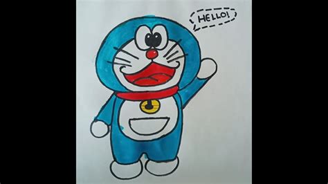 Doremon Shorts How To Draw Doremon Easy Doremon Drawing Youtube