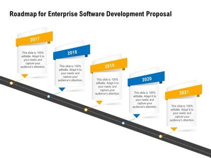 Software Development Roadmap Slide Team