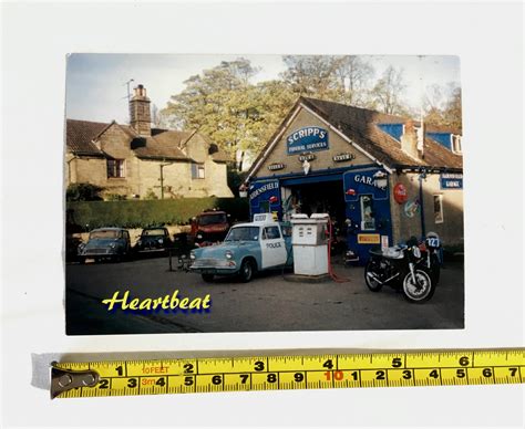 Aidensfield Garage Heartbeat Post Card Goathland Garage Ts