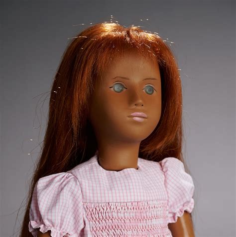 German Red Haired Sasha Girl With Very Full Lips By Gotz 600800
