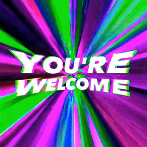 Youre Welcome  By Lumi Find And Share On Giphy