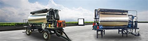 Bitumen Sprayer Machine Asphalt Distributor Trailer