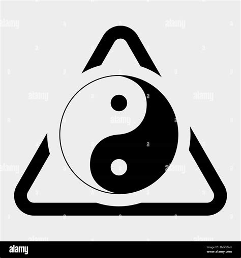 Yin Yang Symbole Symbole Symbole Symbole Symbole Symbole Isoler Sur