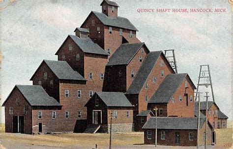 Quincy Shaft House View Hancock Michigan Mi United States