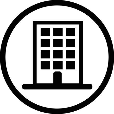 Edificio Icono Signo Símbolo Diseño 10140397 Png