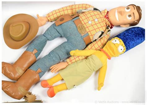 Sold Price Pair Inc Toy Story Large Woody Plush Doll July 4 0122 10
