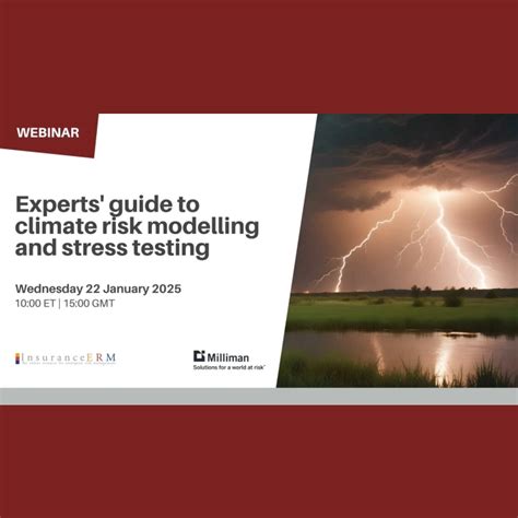 Guide To Climate Risk Modelling And Stress Testing Afir Erm Risk