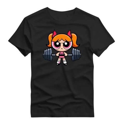 Camisa Feminina Academia Fitness T Shirt Meninas Super Poderosas