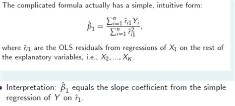 Linear Regression With Multiple Regressors Flashcards Quizlet
