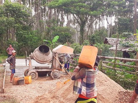 ကျိုက်ဒုံမြို့တွင် ကွန်ကရစ်လမ်းခင်းခြင်းလုပ်ငန်းဆောင်ရွက် Information