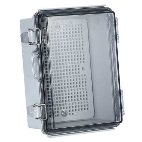 Bo Tier Transparent Tanche En Acier Inoxydable Loquet En Plastique Bo