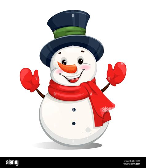 Cartoon Snowman