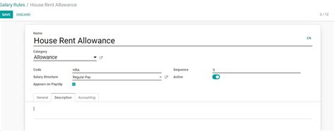 How To Configure Salary Structure In Odoo 14