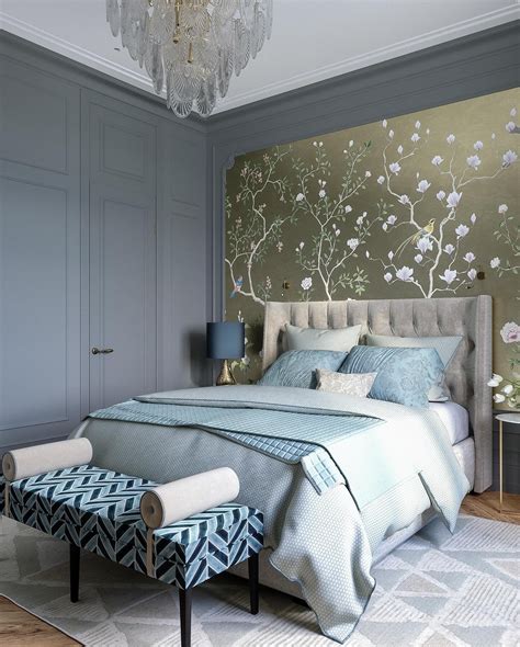 Современные обои в спальню 2025 модные тренды и идеи дизайна интерьера