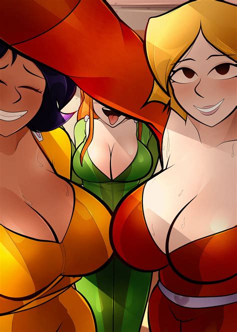 Rule 34 3girls Alex Totally Spies Arkeus Arkeus 165 Armpits Black Eyes Blonde Hair Blue Eyes