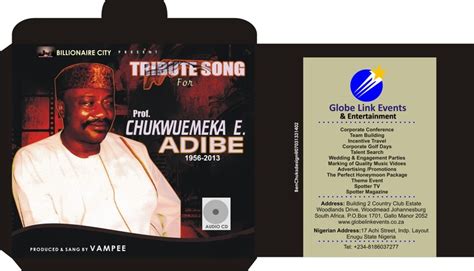 Funeral Rite Cd From Billionaire City Records Produced And Sang By Vampee