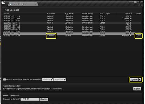 How To Use Unreal Insights To Profile Android Games For Unreal Engine