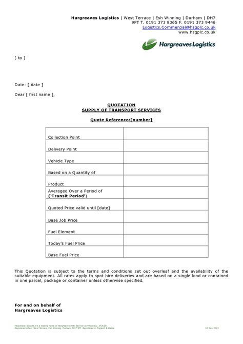 30 Best Quotation Templates Doc Xls Pdf Templatearchive