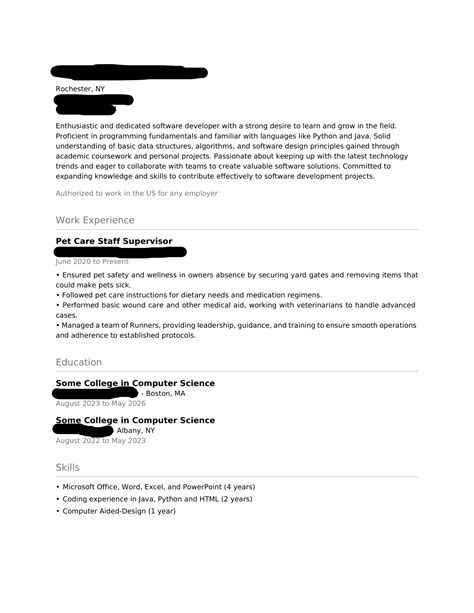 Creating My First Real Resume Rresumes