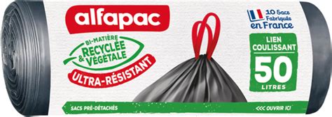 Sacs à lien coulissant ultra résistant alfapac